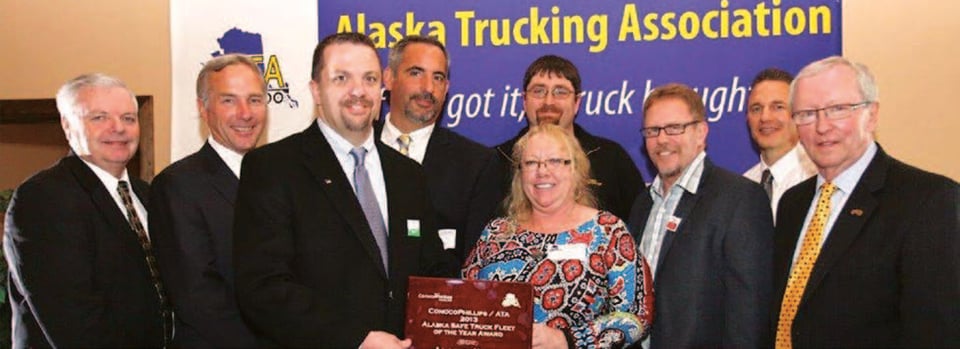 Alaska West Express named safe truck fleet of the year
