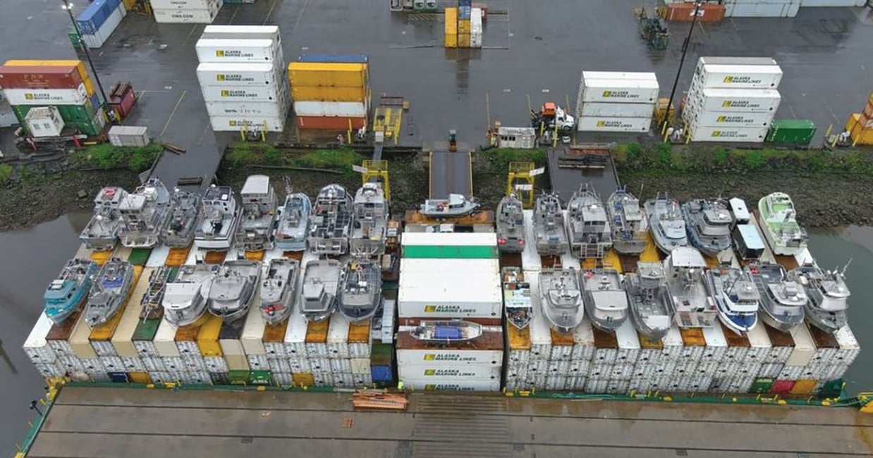 Alaska Marine Lines introduces new rail dock for seafood shipping