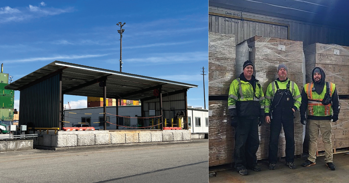 Alaska Marine Lines introduces new rail dock for seafood shipping