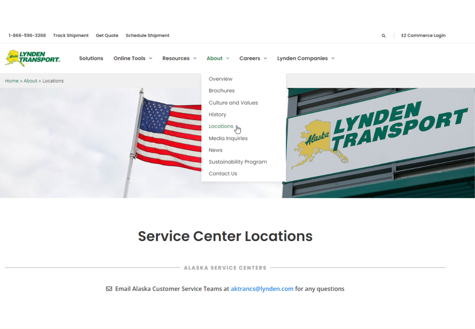 Lynden launches redesigned website