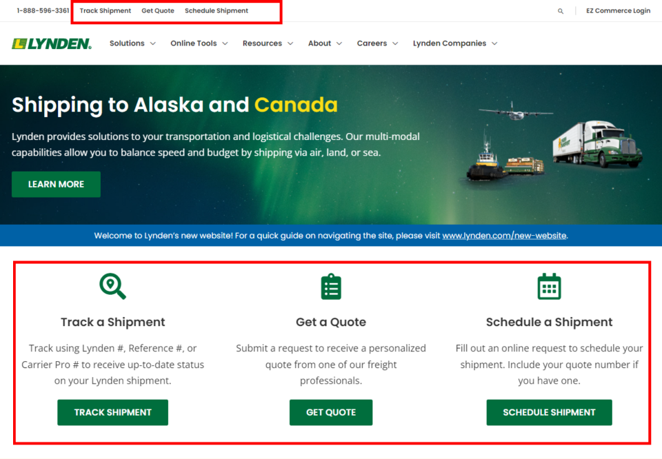 Lynden launches redesigned website