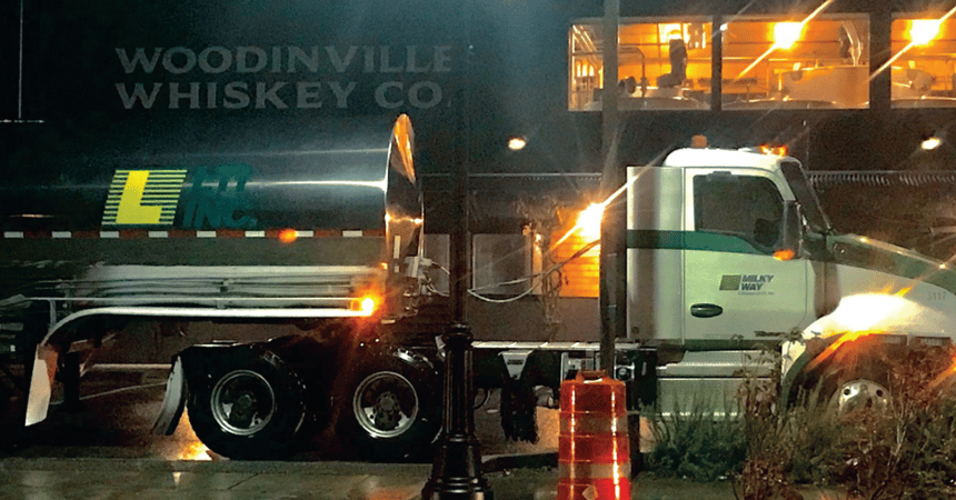 LTI, Inc. hauls world-famous Woodinville Whiskey